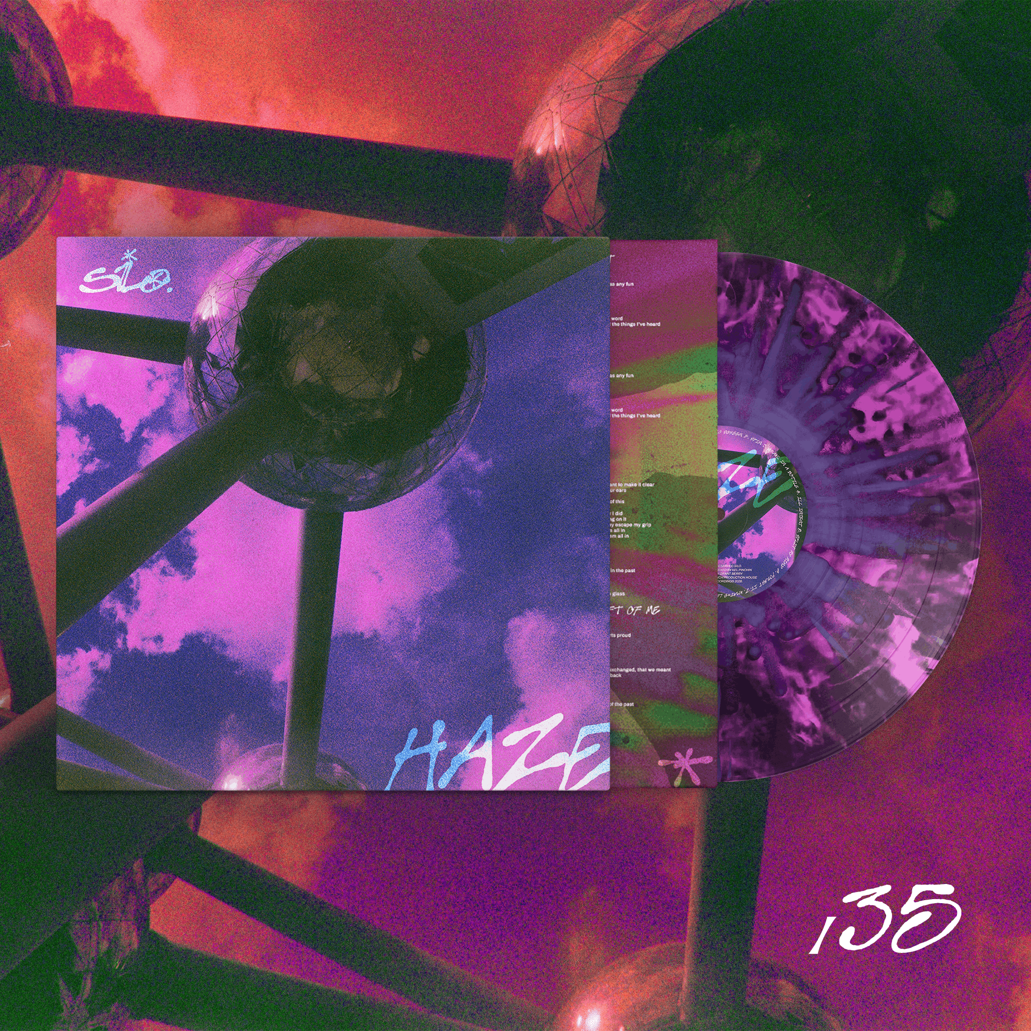 HAZE Purple Galaxy Vinyl Signed & Numbered /35 – Silo